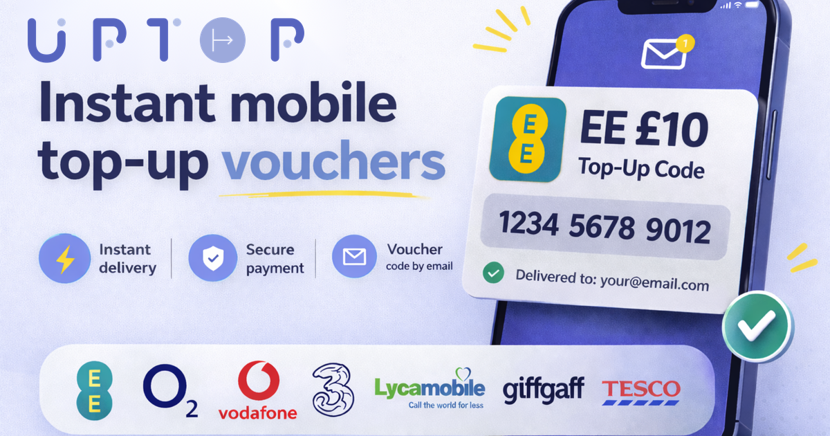 Quick & Easy Mobile Top-Up Across the UK